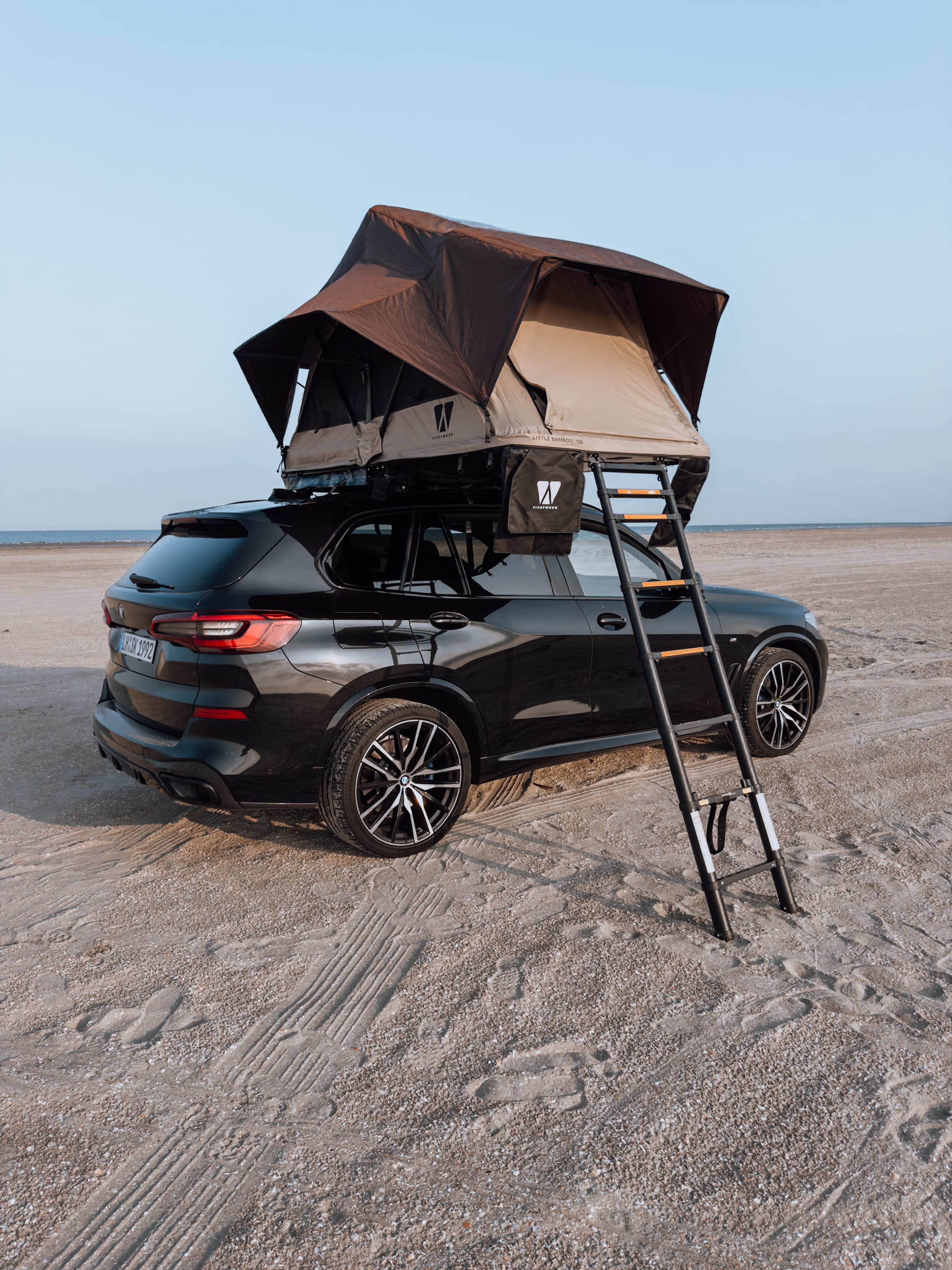 Dachzelte Vickywood und RoofSpace, Ausstellung in Münster, Vermietung – CamperMacherei